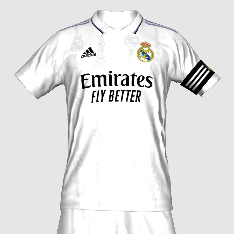 Realmadrid 22 23 Home Kit Relesed PES Master Kit Creator Showcase