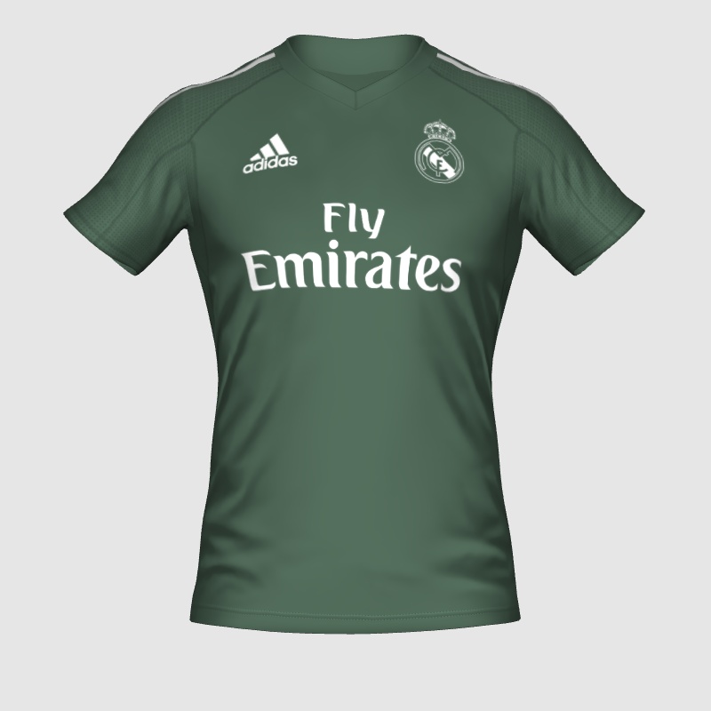 Real Madrid 2017/18 Home GK - PES Master Kit Creator Showcase